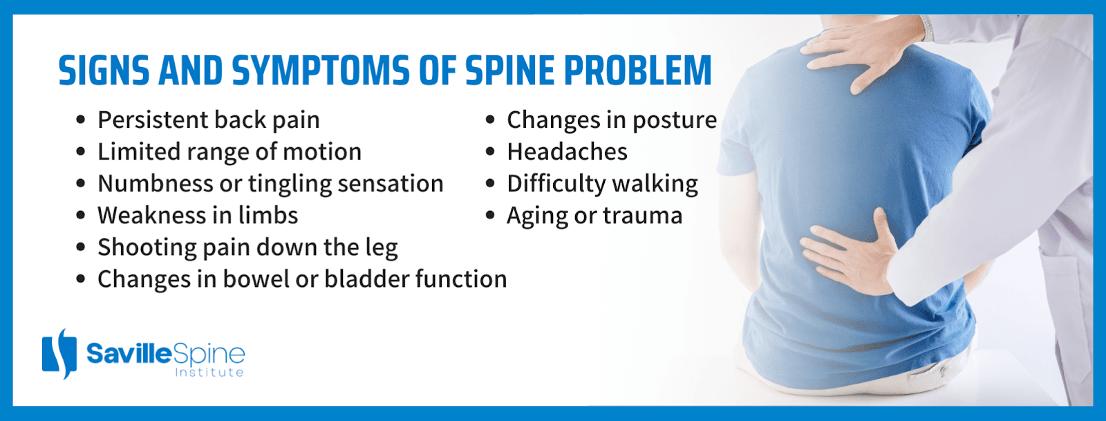 Signs and Symptoms of Spine Problem
